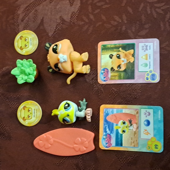 Hasbro | Toys | Hasbro Littlest Pet Shop 8 Sabertooth Tiger Cat Jaguar ...
